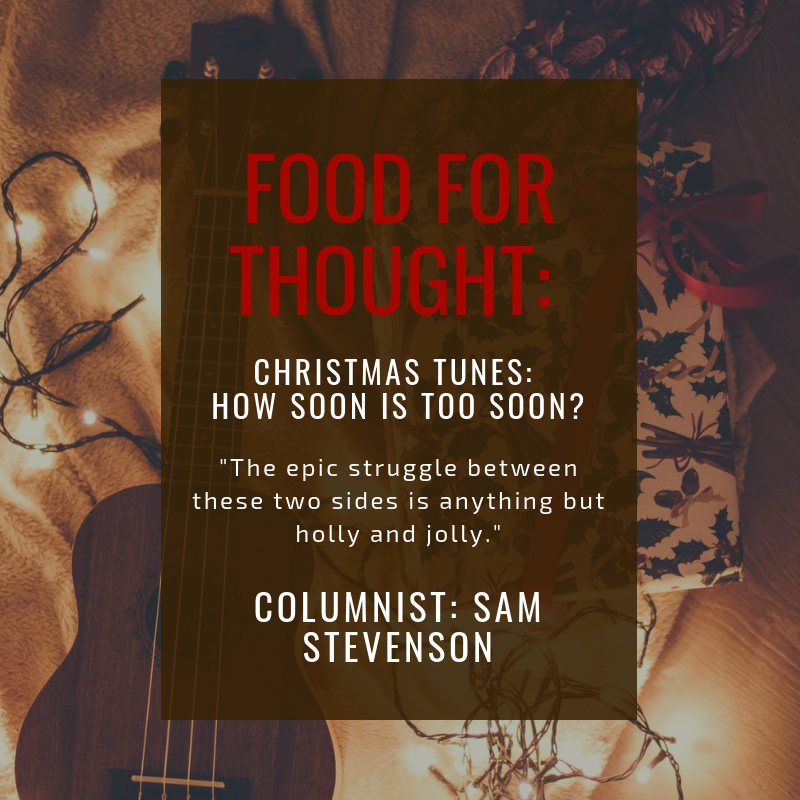 Christmas tunes: How soon is too soon? – The Saint