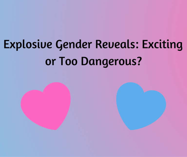 Explosive Gender Reveals: Exciting or Too Dangerous? – The Saint