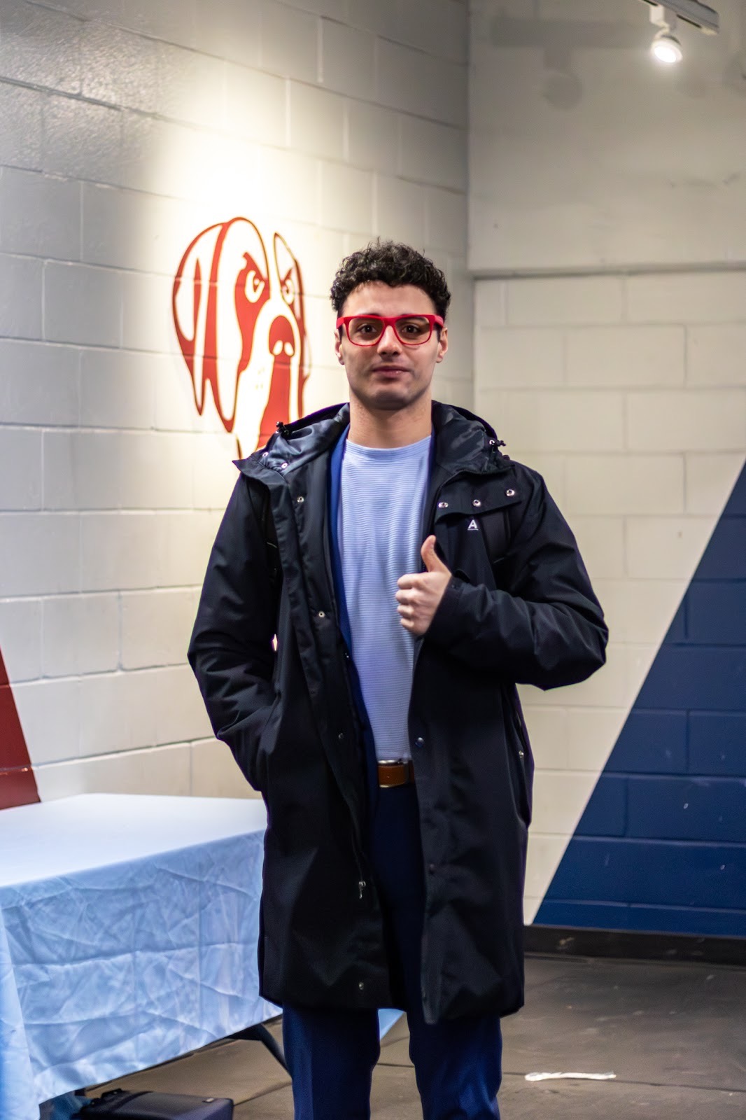 AQ Men’s Hockey hosts Red Glasses Movement game – The Saint